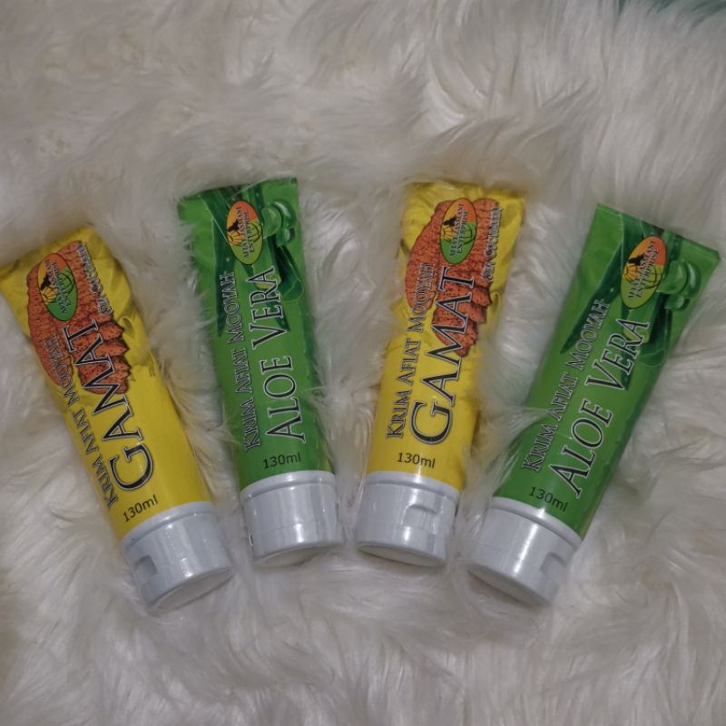 Krim Afiat Mooyah Gamat & Aloe Vera 130ml/150ml/100ml 💯Original Afiat ...