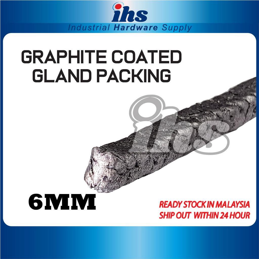 Graphite coated gland packing -approx 6mm | Shopee Malaysia