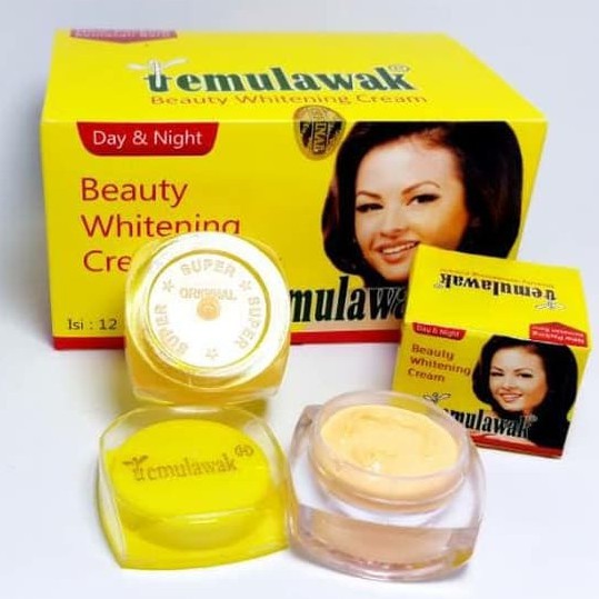 Temulawak Beauty Whitening Cream Pot Kaca | Shopee Malaysia