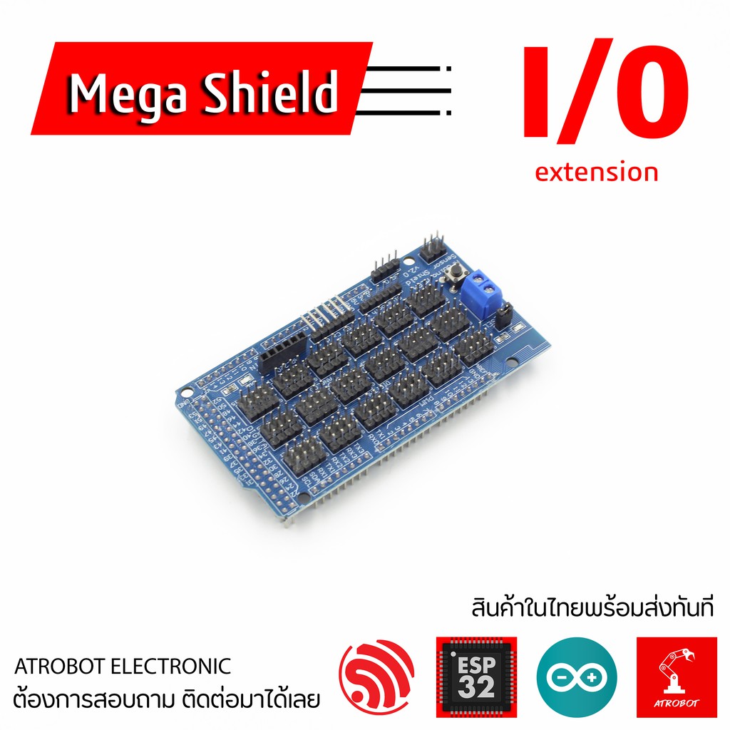 Arduino MEGA2560 MEGA Sensor Shield V1.0 Expansion Board | Shopee Malaysia