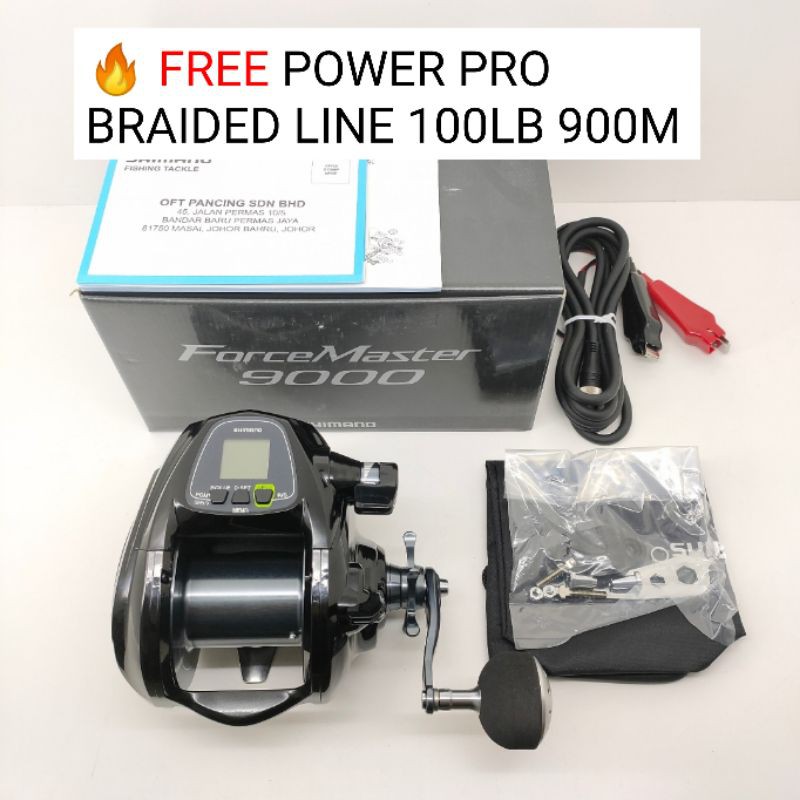 SHIMANO FORCEMASTER 9000 ELECTRIC REEL | Shopee Malaysia
