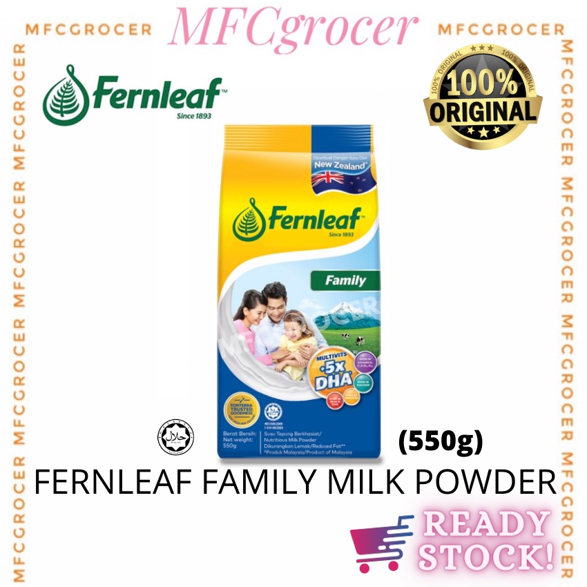 Fernleaf Family Milk Powder 550g Exp: 03/2025 | Shopee Malaysia