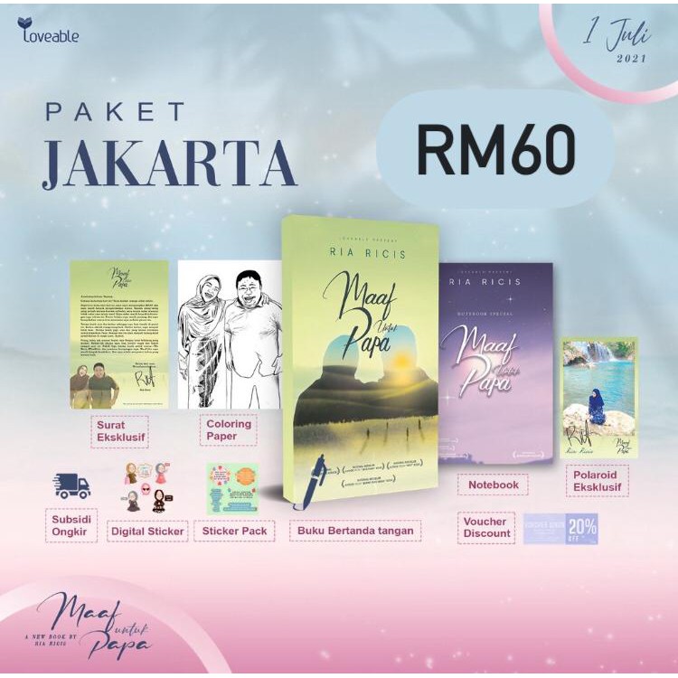 [READY STOCK] Buku Maaf Untuk Papa by Ria Ricis ( Paket Jakarta - Sumba ...