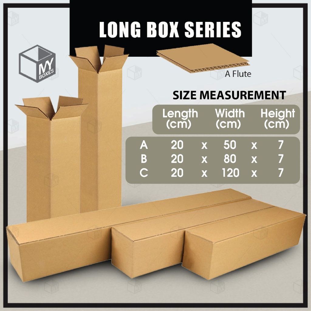 Packing Box Packaging Box Carton Box Paper Boxes Kotak A Type - Long ...