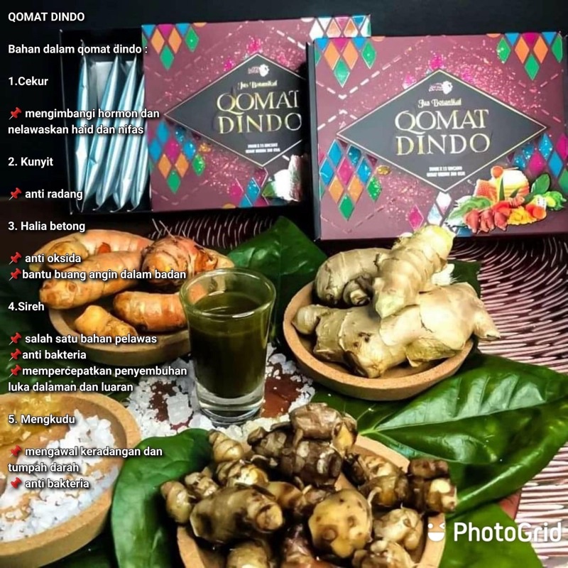 QOMAT DINDO JUS CEKUR JUS KESIHATAN BY BBC | Shopee Malaysia