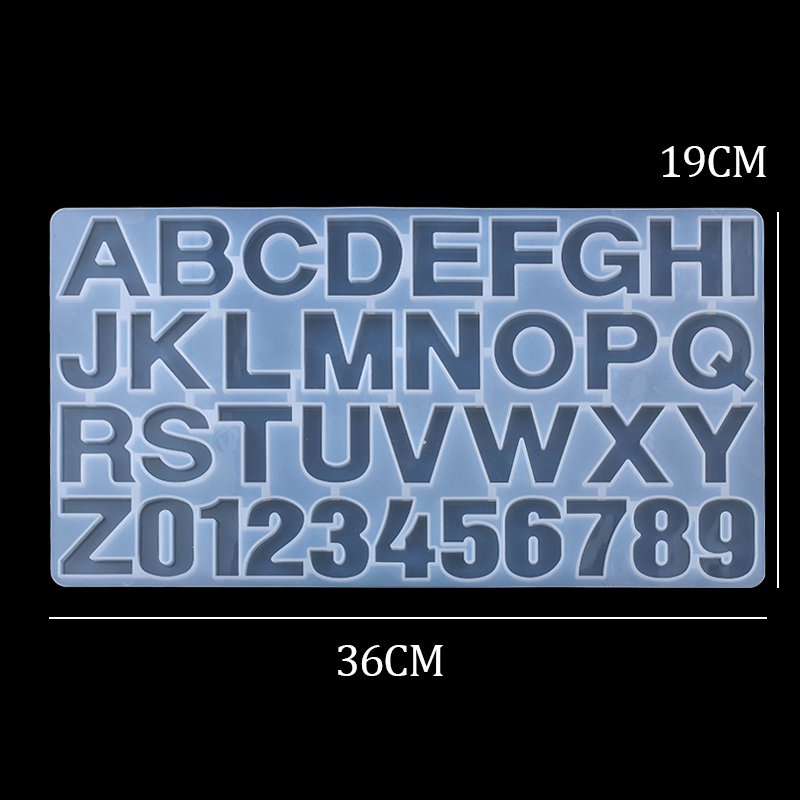 Epoxy Resin Mold Ball Earring Arabic Letters Molds for Jewelry Making ...