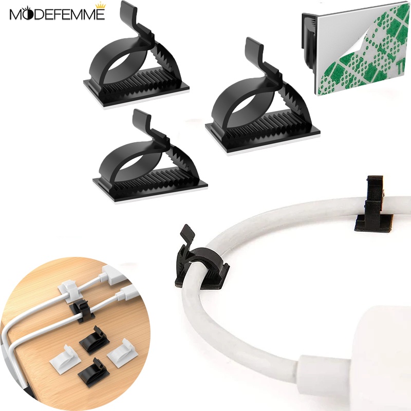 Self-Adhesive Cable Management Clip / Cable Management Adjustable Cable ...