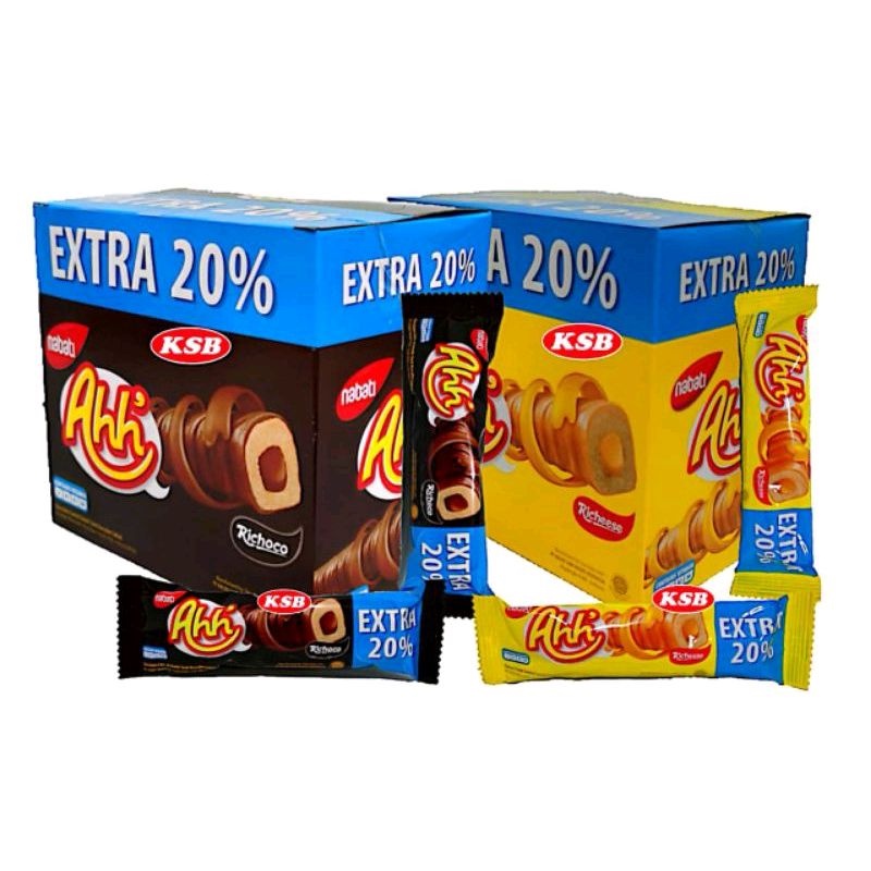 【4g X 20 pcs】NABATI AHH CHEESE CREAM EXTRA 20%/Richoo | Shopee Malaysia