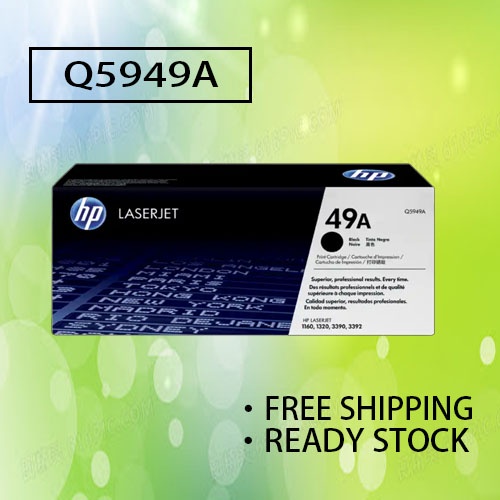 HP Q5949A 49A Black Original LaserJet Toner Cartridge | Shopee Malaysia