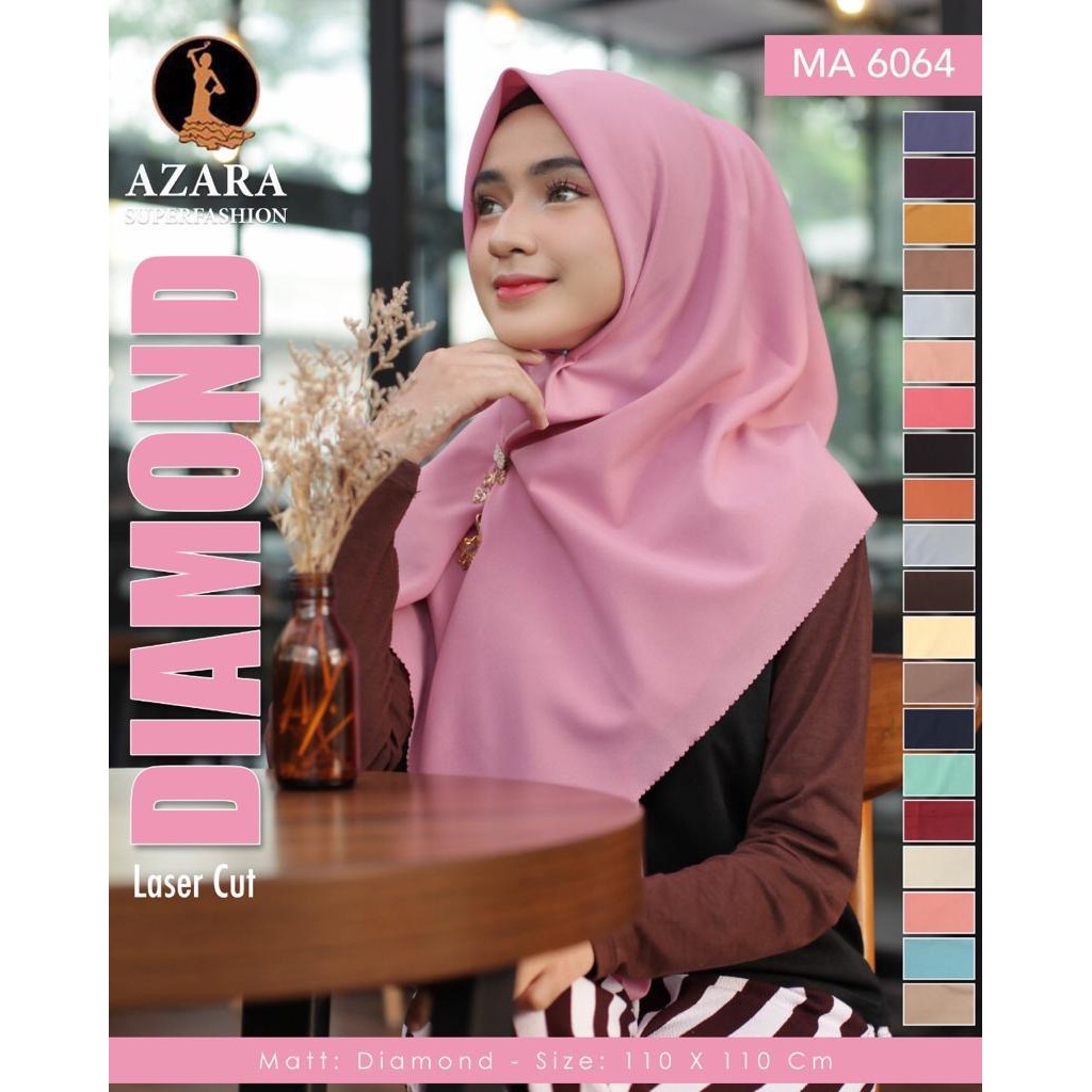 Hijab Square Masahi Lasercut Miracle Plain | Shopee Malaysia