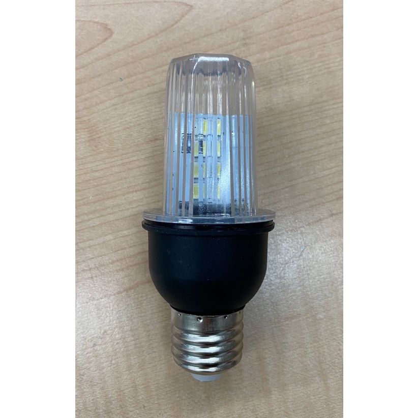 LED Strobe Light E27 / B22 Colour Light Bulb (Red/Yellow/Blue/Green ...