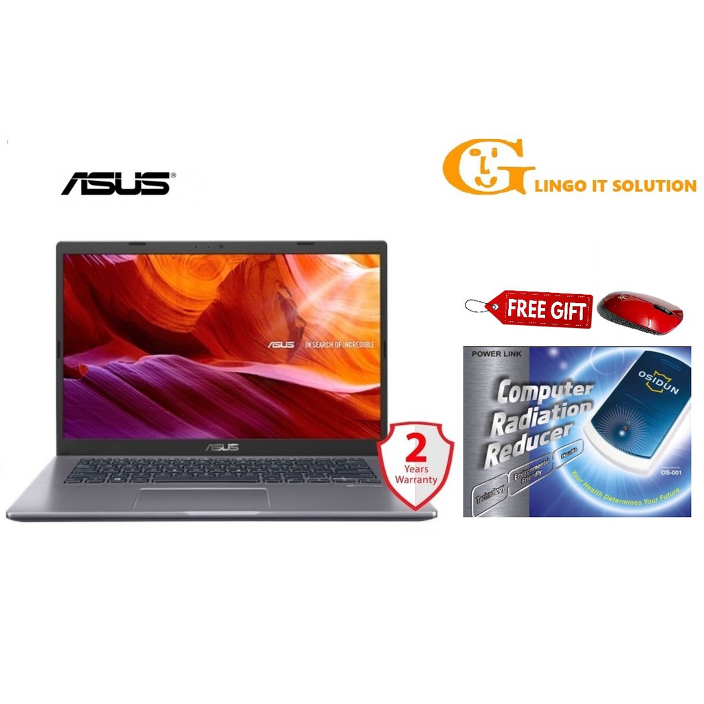Asus Vivobook A409M-ABV502T (14 HD CELERON N4020 4GB 256GB SSD INTEL ...
