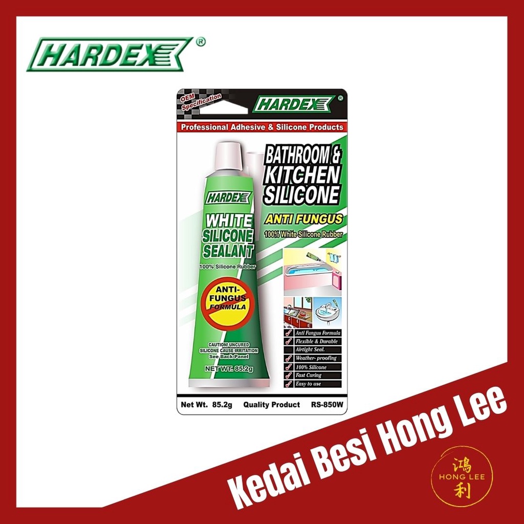 Hardex Silicone Bathroom & Kitchen RS-850W (85.2g) | Shopee Malaysia