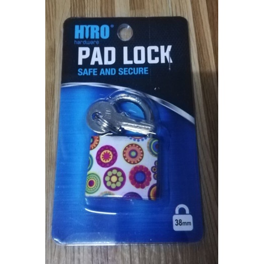 HIRO pad lock safe and secure 38mm | Shopee Malaysia