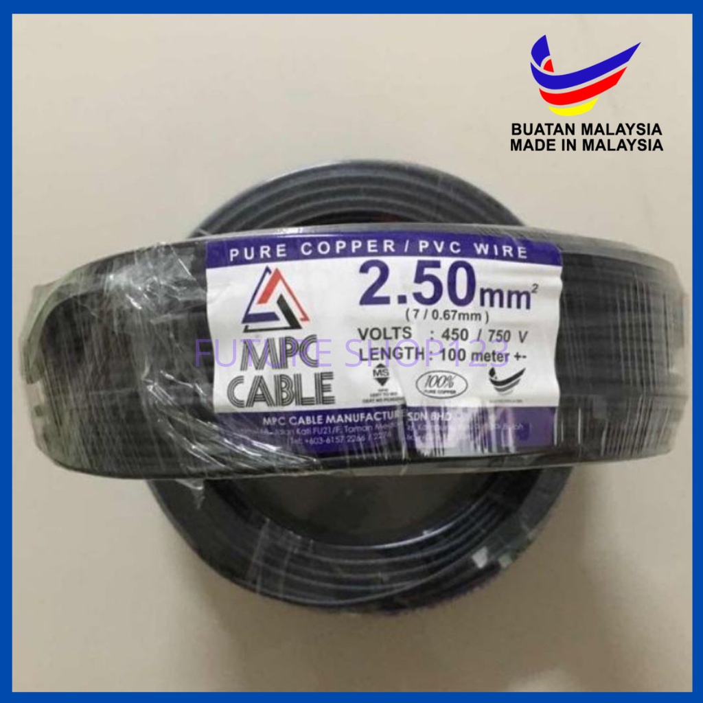 [SIRIM]MPC PVC Cable/Wayar/PVC Cable PVC Auto Control Wiring Cable ...
