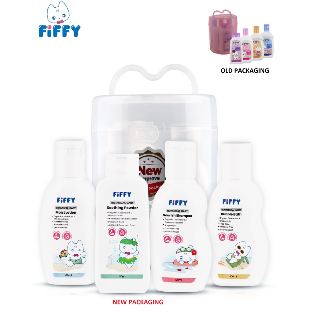 FIFFY Toiletries Gift Set (4 Bottles) | Shopee Malaysia