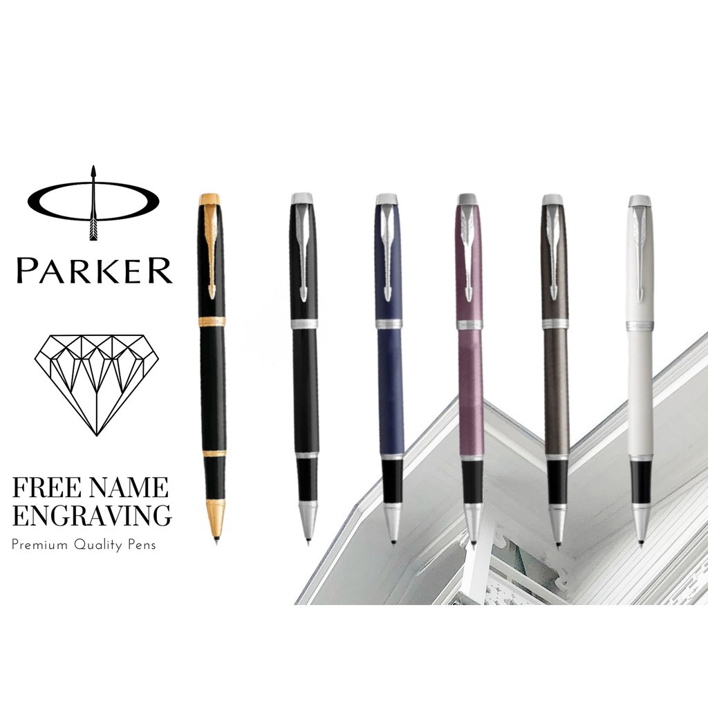 Parker IM Rollerball Pen / Fountain Pen (F) for Signature - 100% ...