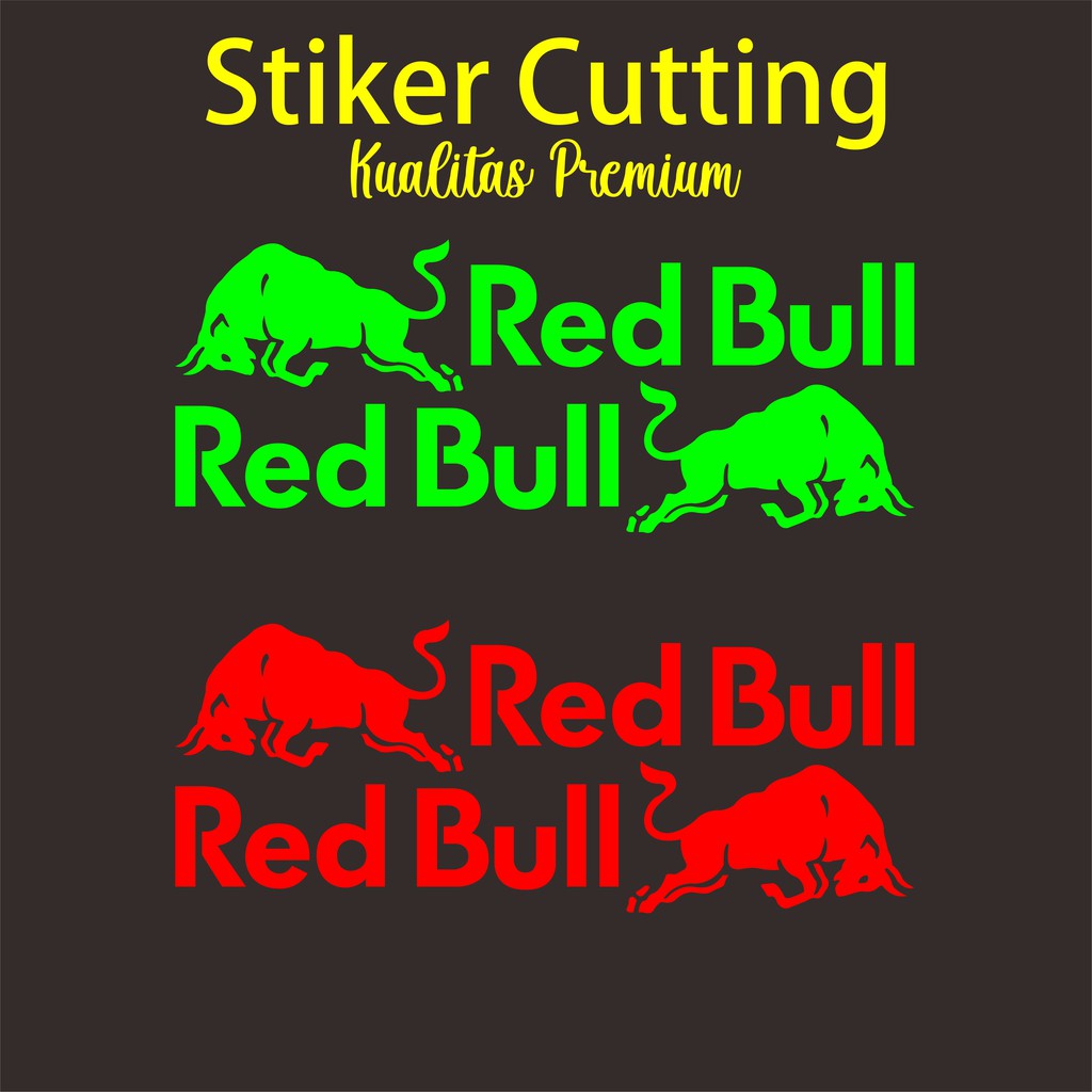 Red Bull Helmet Sticker Helmet Sticker Helmet Sticker | Shopee Malaysia