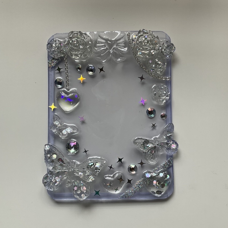 photocard resin decorated toploader / toploader deco | Shopee Malaysia