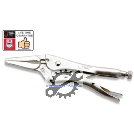 JETECH TOOL ORIGINAL || LONG NOSE LOCKING PLIERS C/W CUTTER | Shopee ...