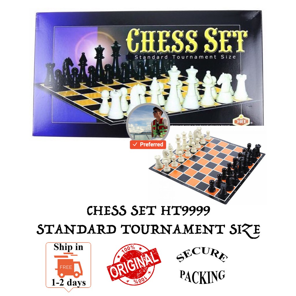 Hee Chess Set HT9999 (Standard Tournament Size) | Shopee Malaysia