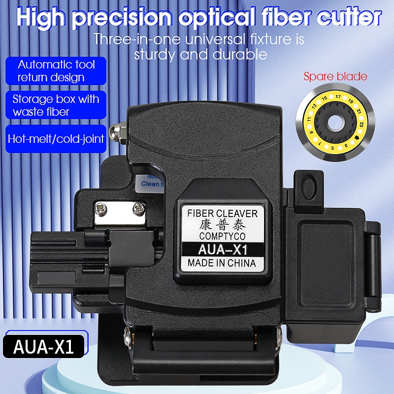 Automatic tool return type Fiber Cleaver FTTH Fiber Optic Tools High ...