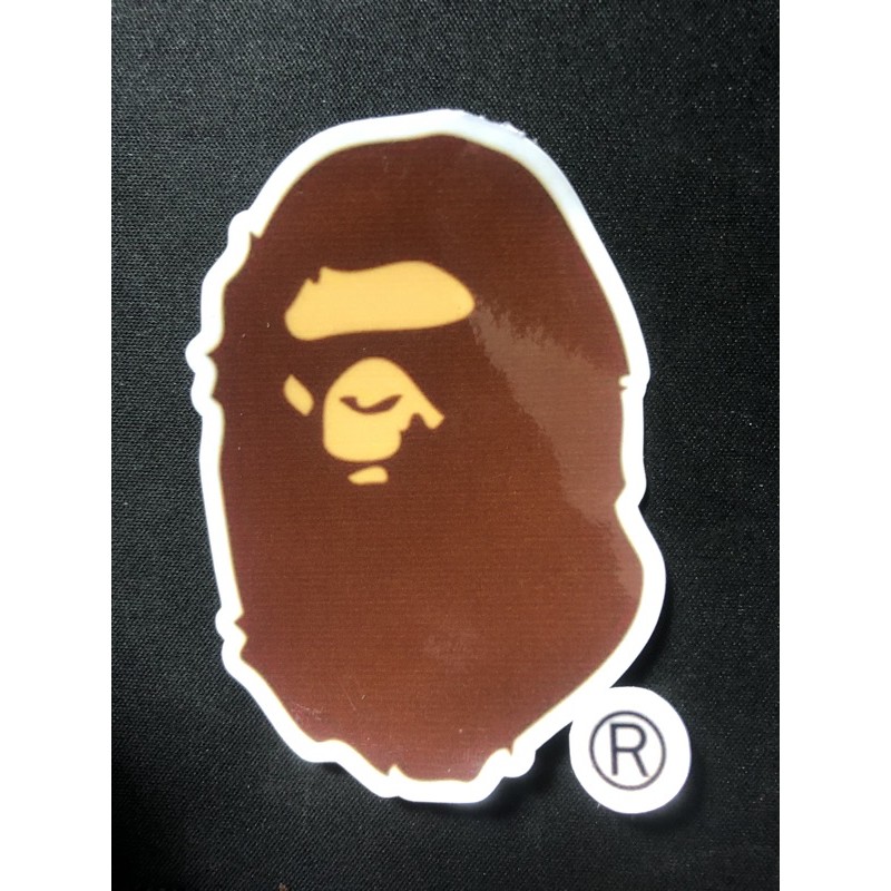 Sticker Bathing ape logo | Shopee Malaysia