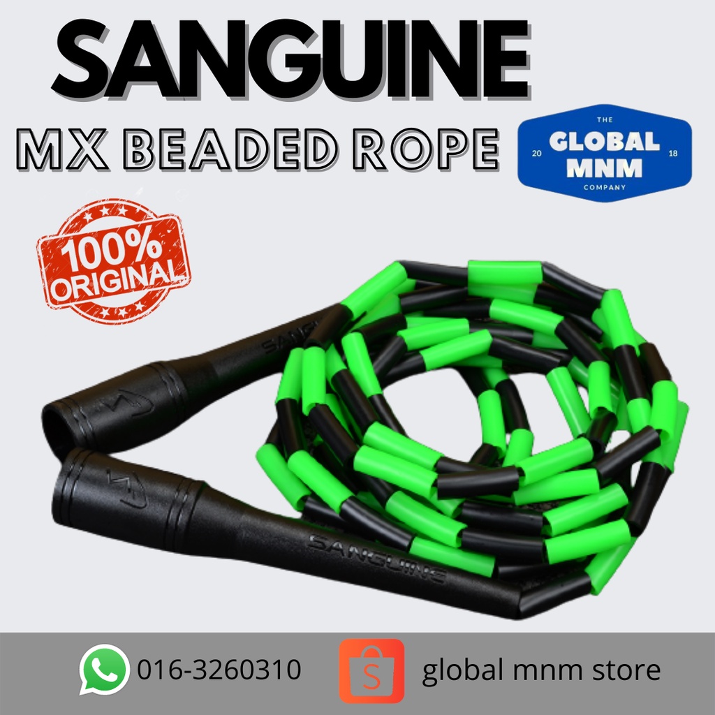 [READY STOCK MALAYSIA] Sanguine MX Soft Beaded Jump Rope Lompat Tali ...