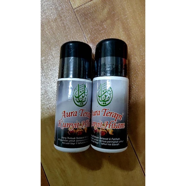 HOT ITEM!! 1PCS AURA TERAPI HIJAU KUNYIT HITAM AURA TERAPI ARRIAN USIR ANGIN DAN KOLESTROL ...