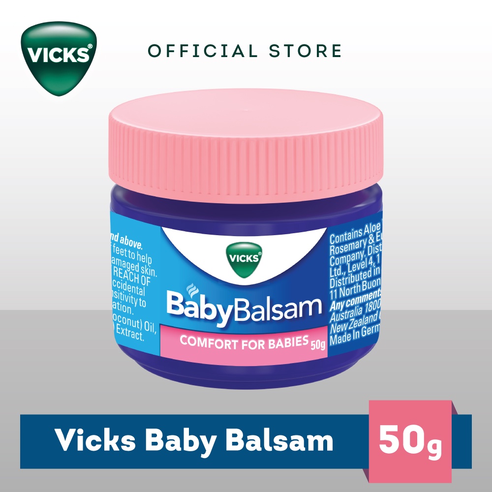 Vicks Baby Balsam Comfort for Babies Care (50g) | Shopee Malaysia