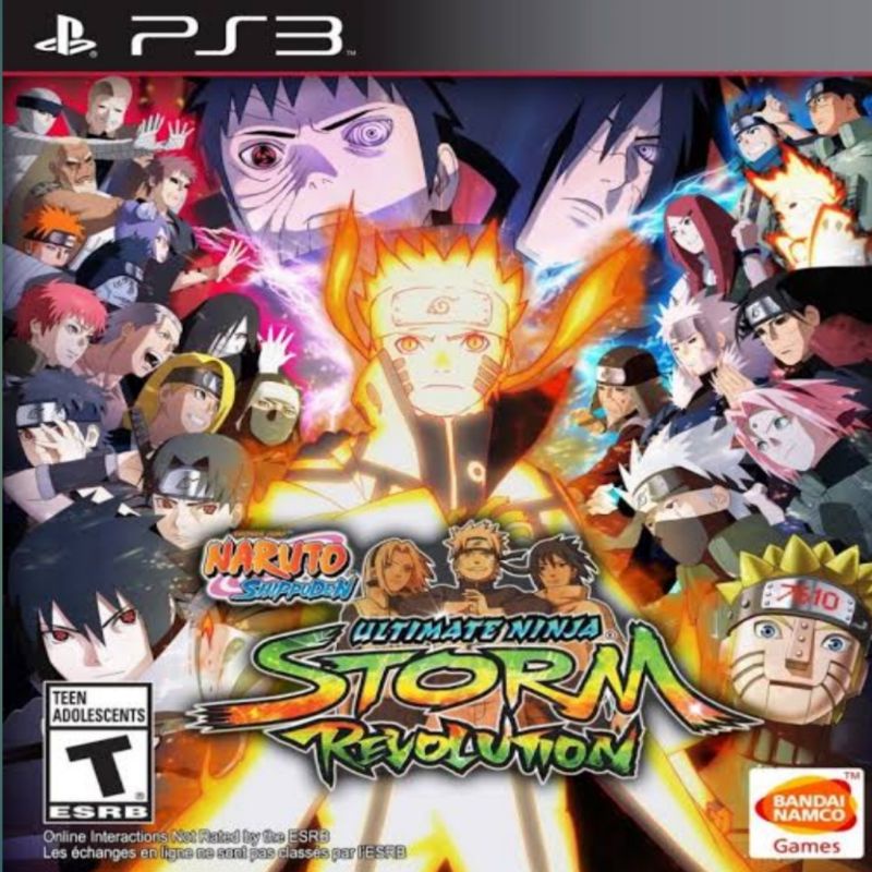 Dvd game ps3 cfw/hen NARUTO SHIPPUDEN NINJA STORM REVOLUTION | Shopee ...