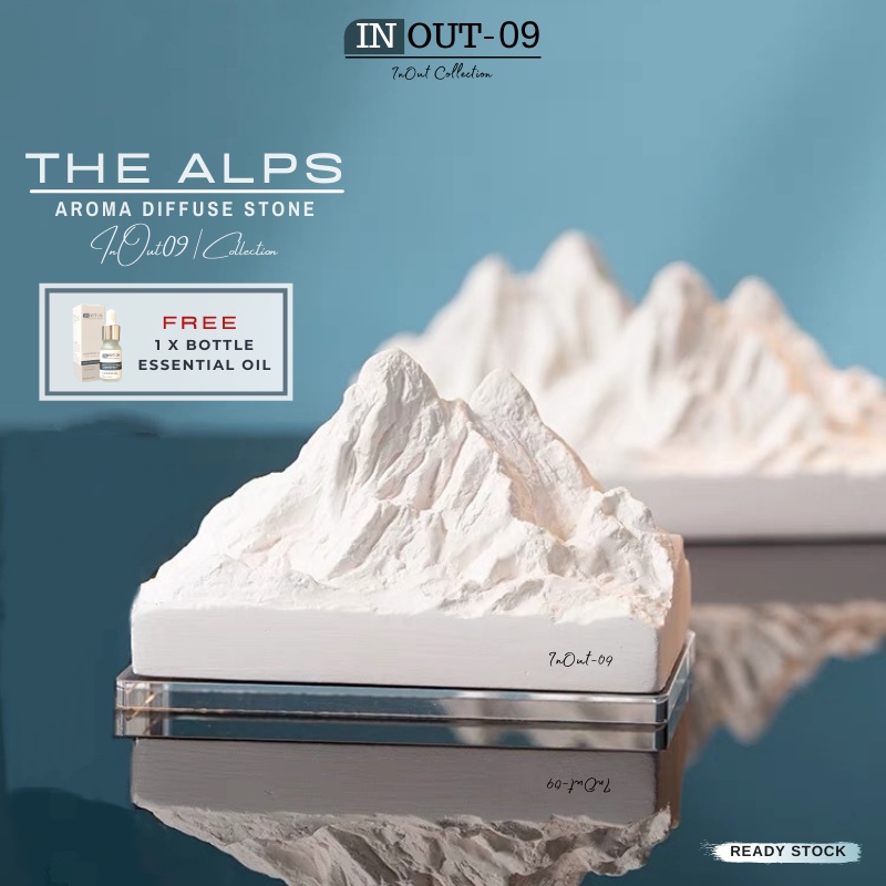 【THE ALPS & MOUNT EVEREST】INS Decoration Essential Oil Stone Diffuser Stone Aroma Diffuser 扩香石 ...