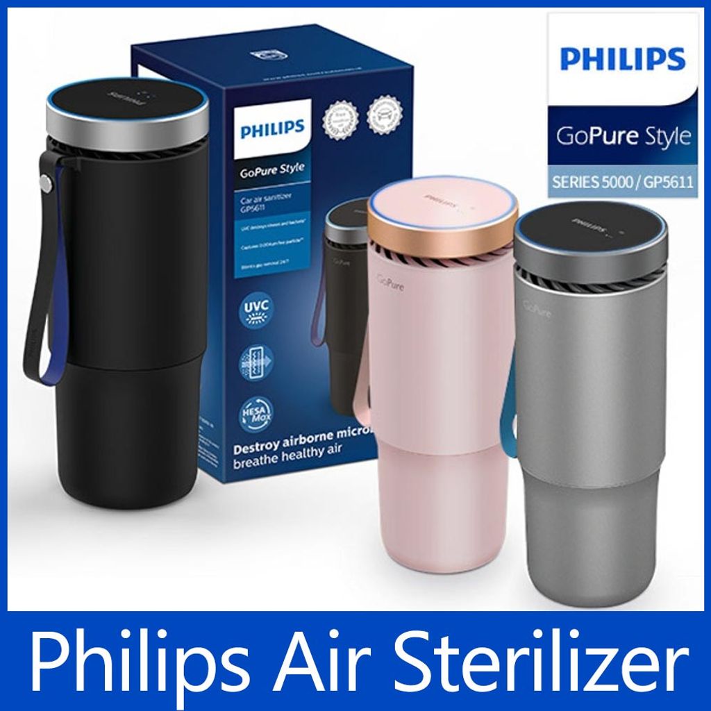 Free filter Philips GoPure GP5601 Small Portable HEPA Air Purifier with ...