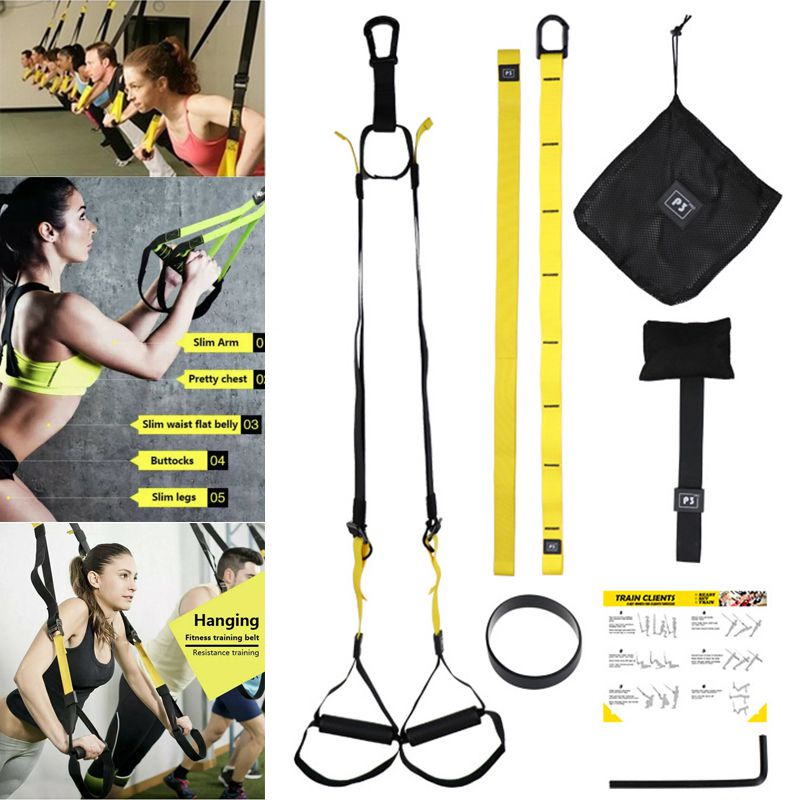 Home All-in-one Gym Suspension Strap With Enhanced Stability And ...