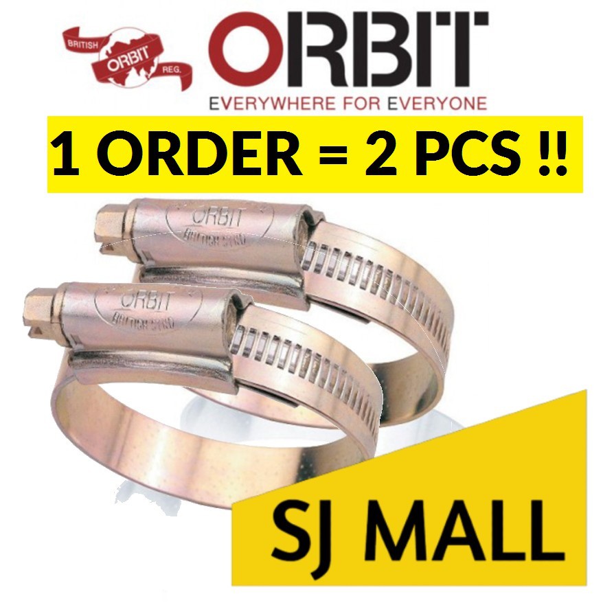 ORBIT HOSE CLIP #000 ~ #5 (1 ORDER = 2 PCS) | Shopee Malaysia