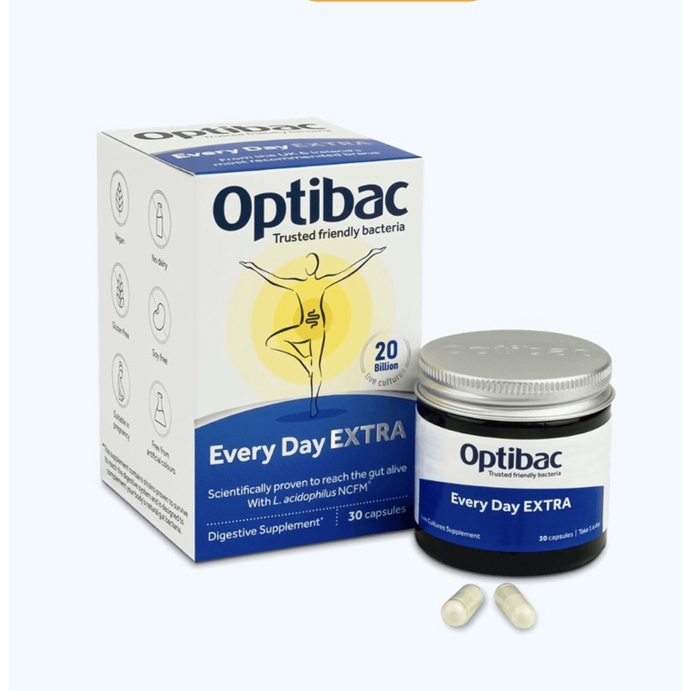 Optibac EXTRA Strength For every day - strengthens and maintains daily ...