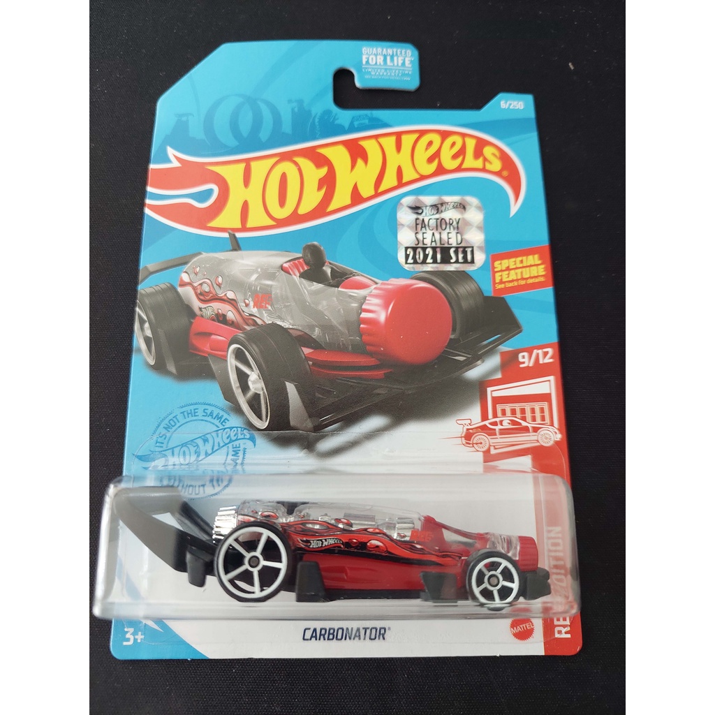 Hot Wheels Factory Sealed 2021: Carbonator - RED EDITION - READY STOCK ...