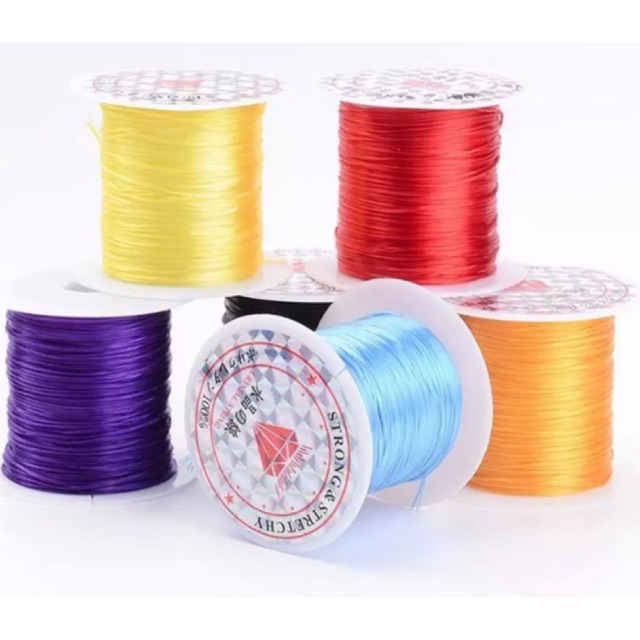 Elastic Tali Cord Stretchable For Bracelet [7-8m].Ready Stock In ...