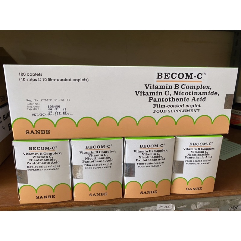 Becom-c (100 Tablets) | Shopee Malaysia