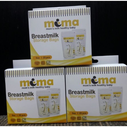 Moma - Breastmilk Storage Bags 5oz/25pcs | Shopee Malaysia