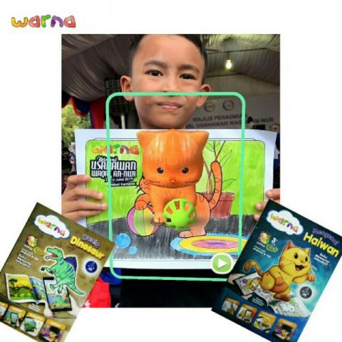 FREE APP Belajar mengeja, mewarna dengan interaktif nampak real 3D ...