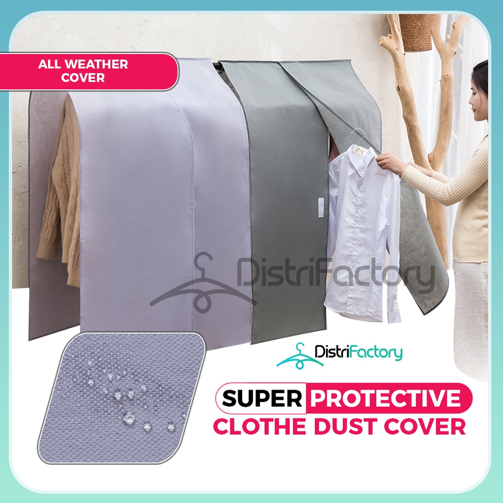 Moisture-Proof and Dustproof Wardrobe Clothes Dust Cover Dust Cover ...