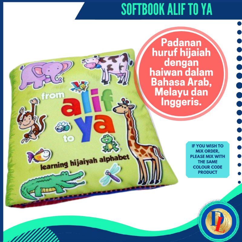Soft Book Haiwan Alif To Ya Mengenal Angka Arab Bahasa Arab-Melayu ...