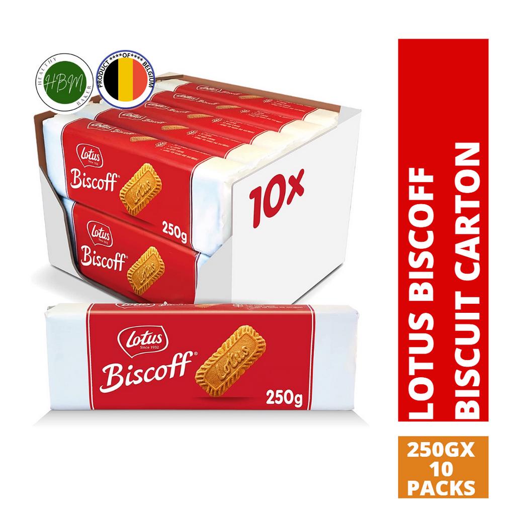 Imported Lotus Biscoff Biscuit Carton / Original Caramelised Biscuit ...