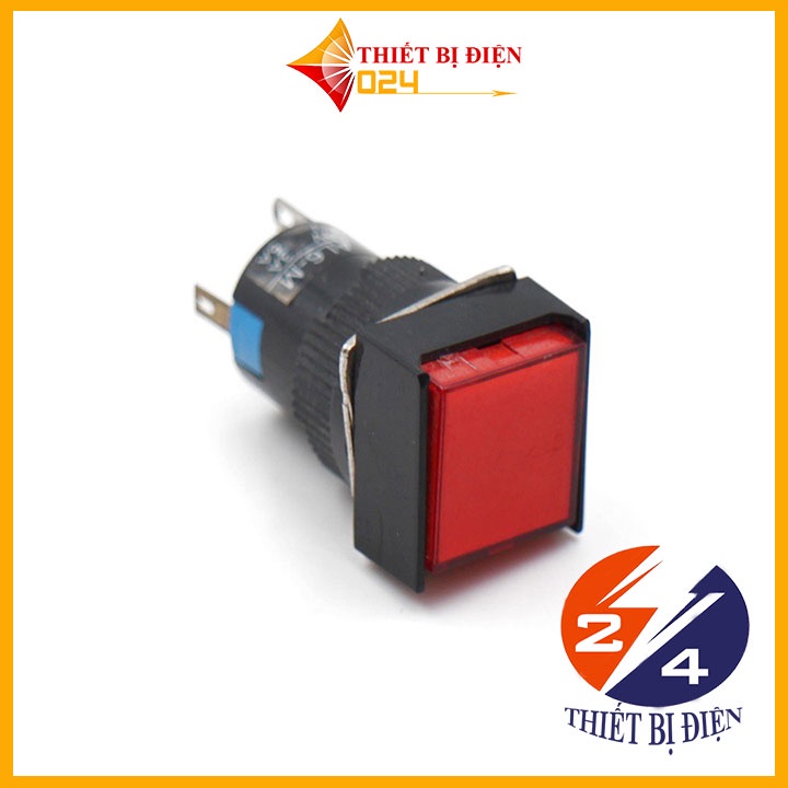 Square Push Button 24VDC AL6 - A Press Hold With Multi-Colored Light ...
