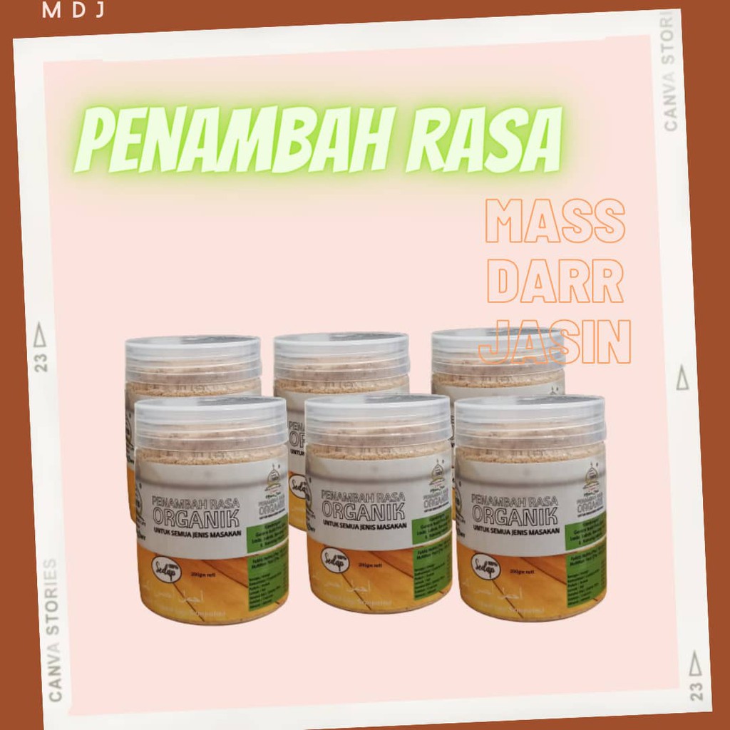 PENAMBAH RASA organik (Mass Darr) | Shopee Malaysia