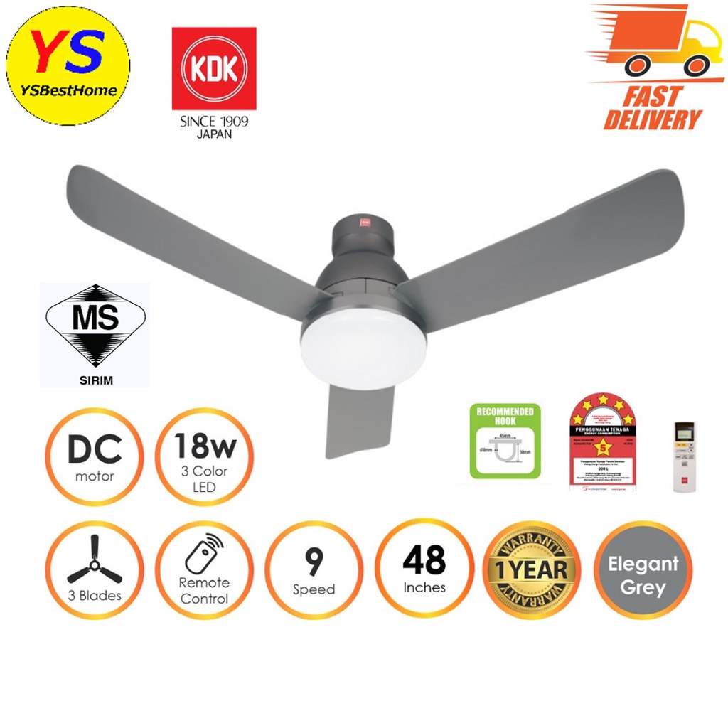Kdk 48 Ceiling Fan Malaysia | Shelly Lighting
