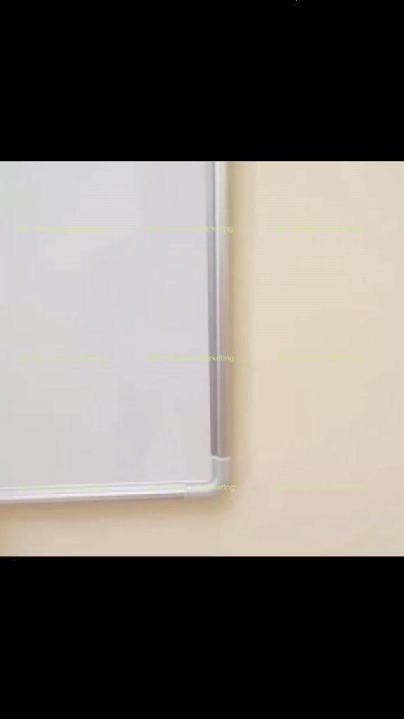 Papan Putih Magnetik Saiz 4x6 Magnetic White board Size 4x6 ft ...