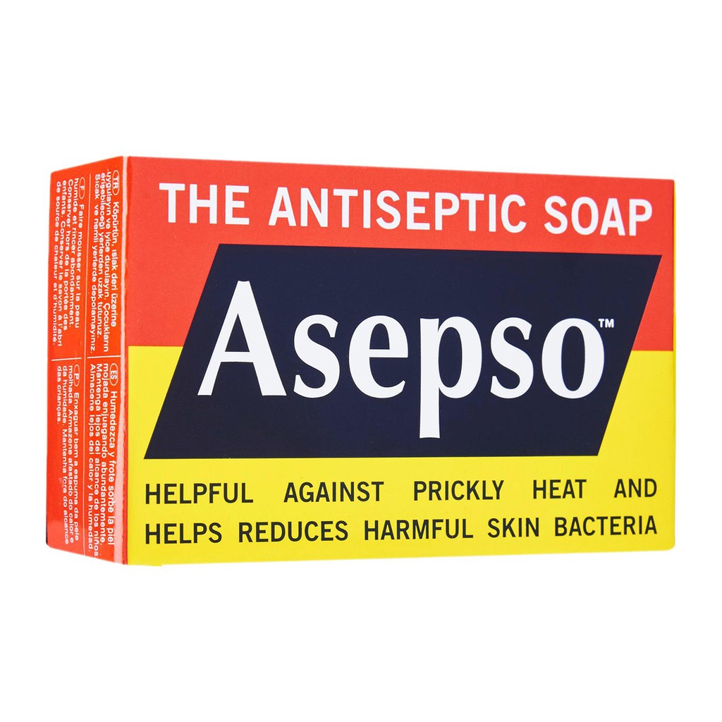 Asepso Antiseptic Soap (80g) | Shopee Malaysia