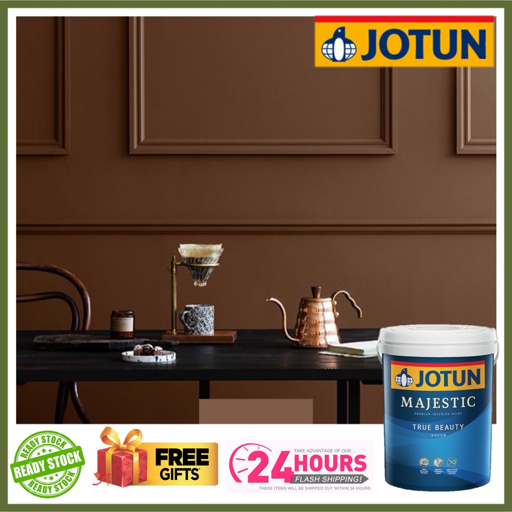 JOTUN 5L 10981 NORWEGIAN WOOD Majestic True Beauty Sheen /Cat Dalam ...